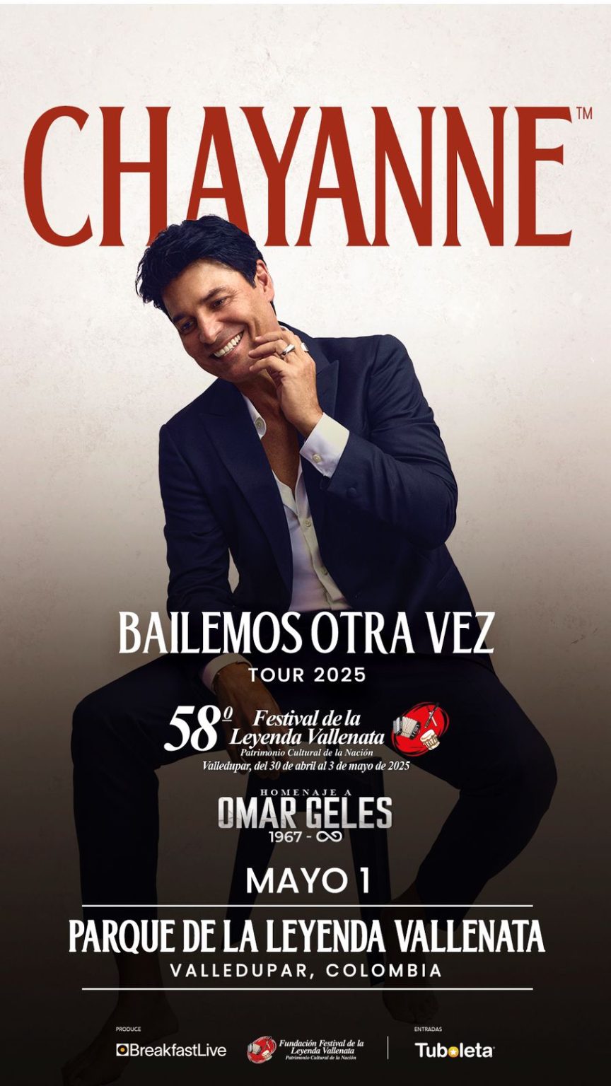 Chayanne, primer gran artista internacional del Festival de la Leyenda ...